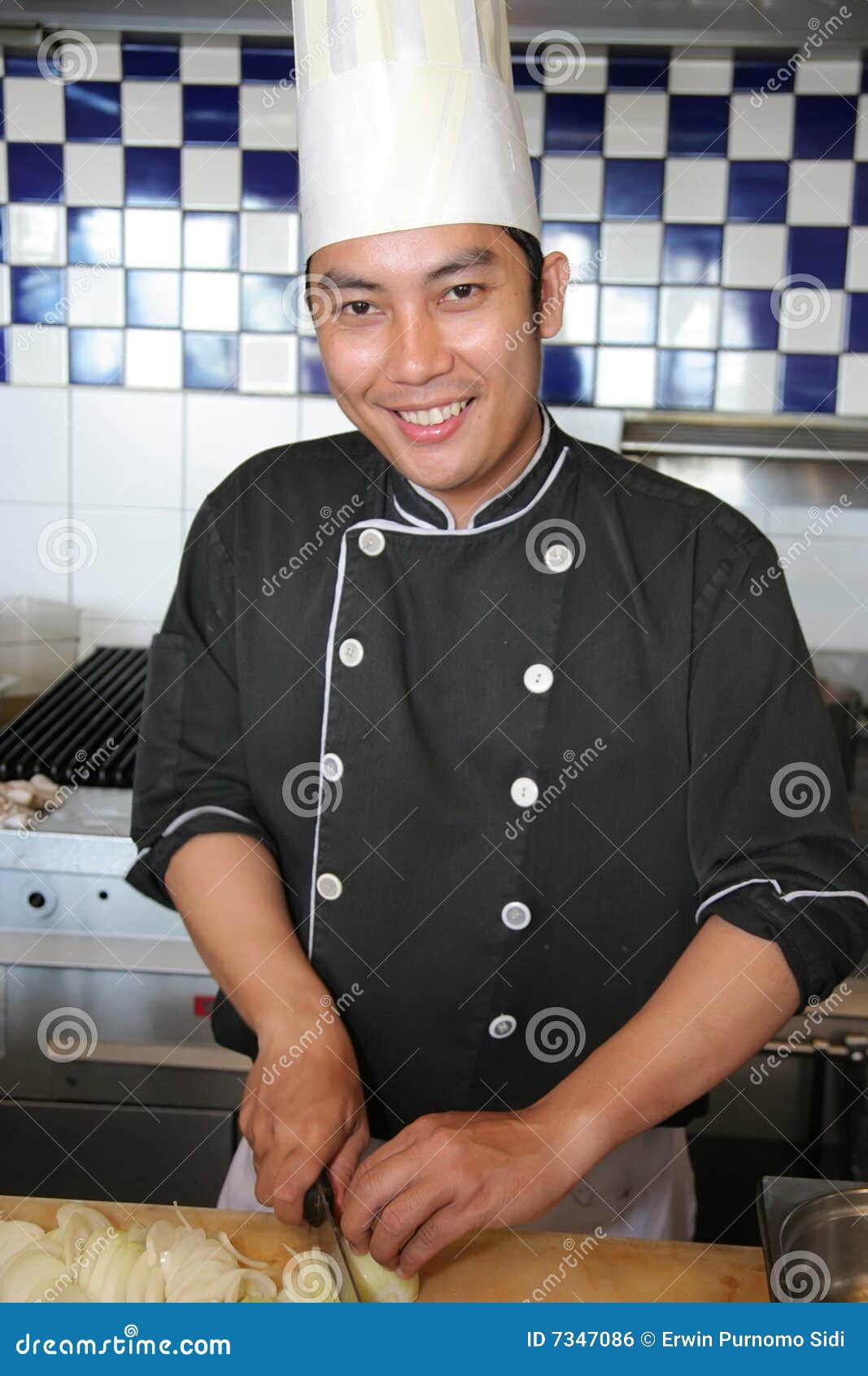 Cocinero foto de archivo. Imagen de funcionamiento, abastecimiento ...