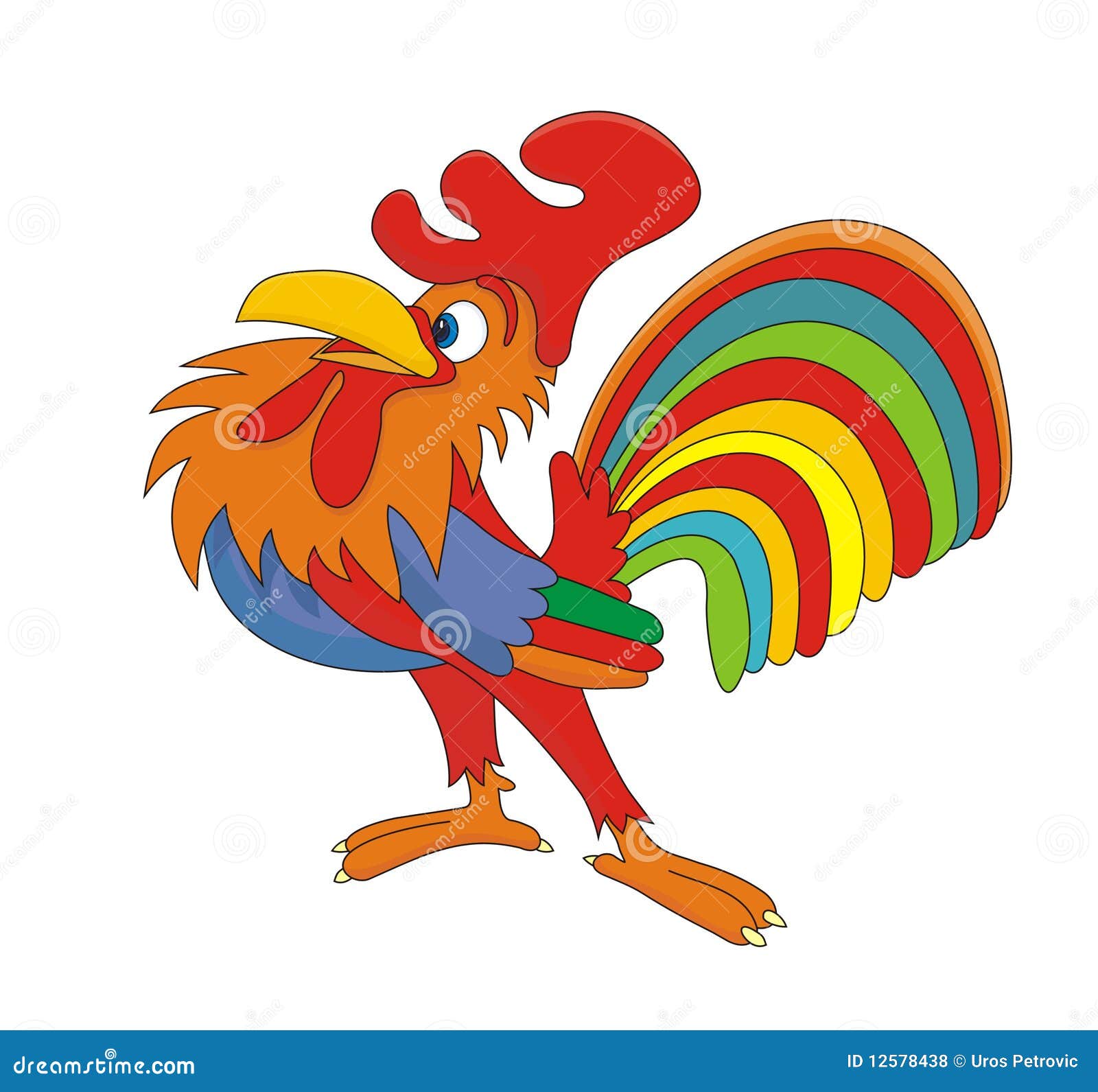 Emmaus rooster clipart