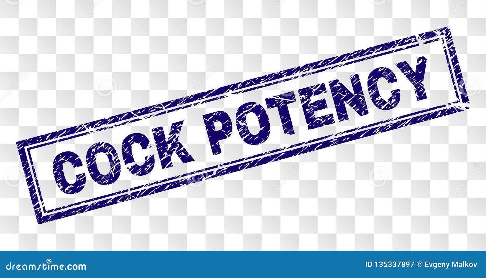 Scratched POTENCY Rectangle Stamp Stock Vector - Illustration of ...