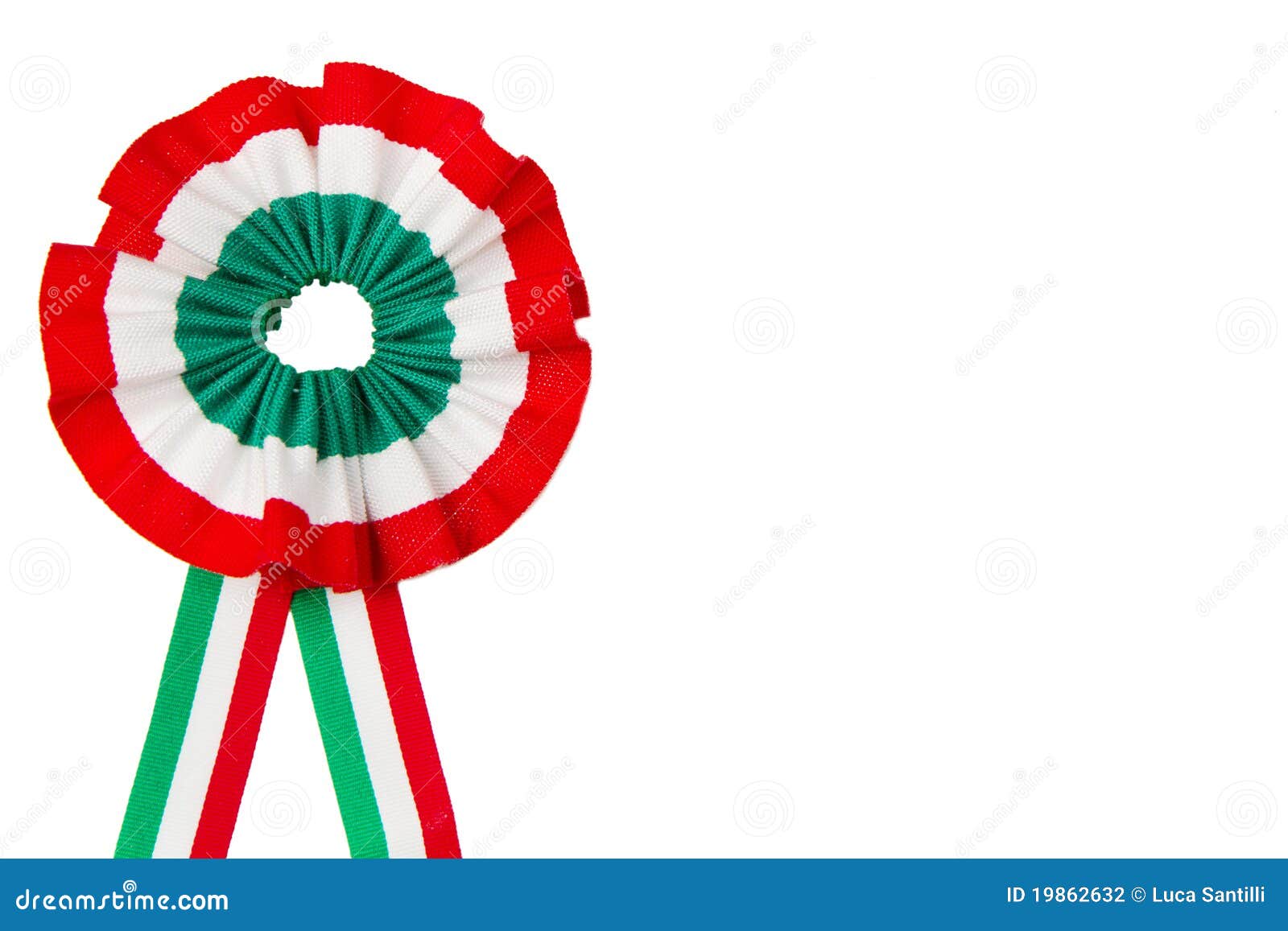 Cockade stock photo. Image of award, italian, republic - 19862632