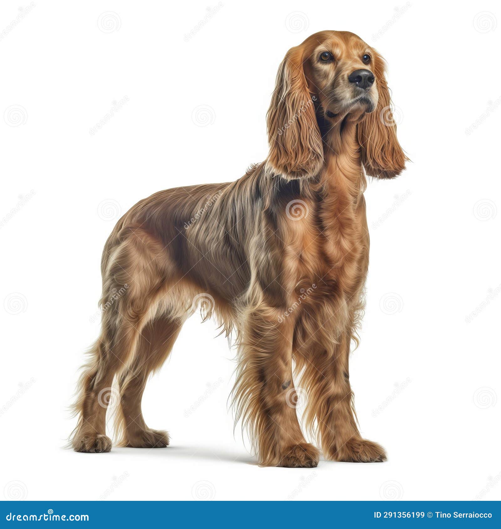 Cocker Spaniel Full Body Facing Forward Clear Background , Generated by ...