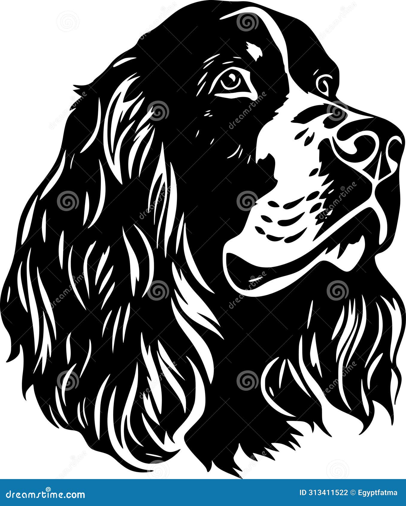 Cocker Spaniel - High Quality Vector Logo - Vector Illustration Ideal ...
