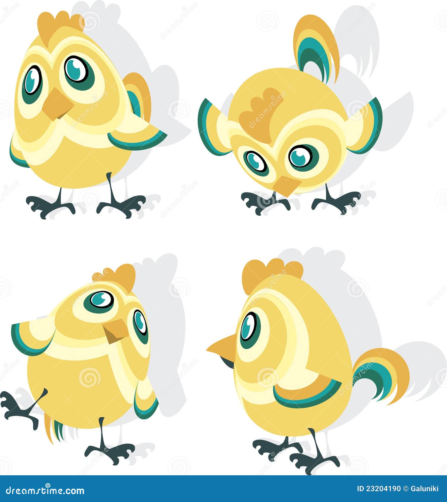 Cockerel character stock vector. Illustration of decoration - 23204190