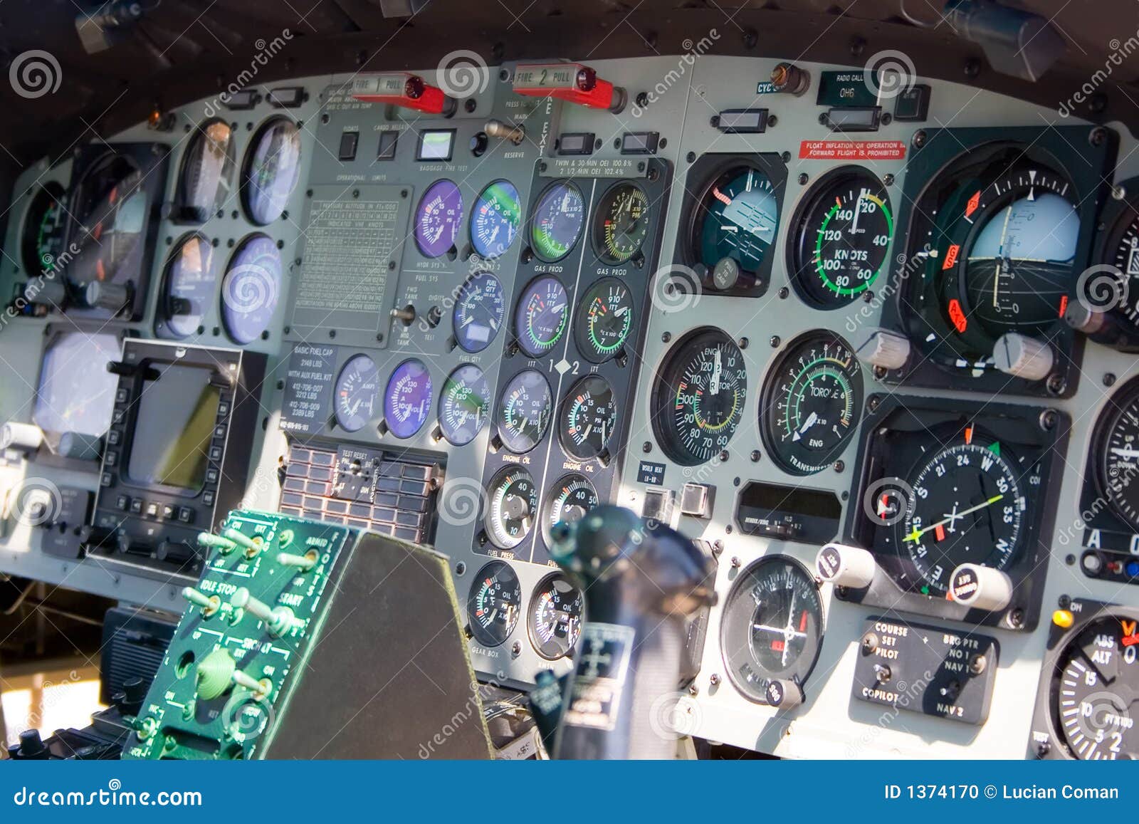 Cockpit And Dash, Gearstick In Modern Car Stock Image | CartoonDealer ...