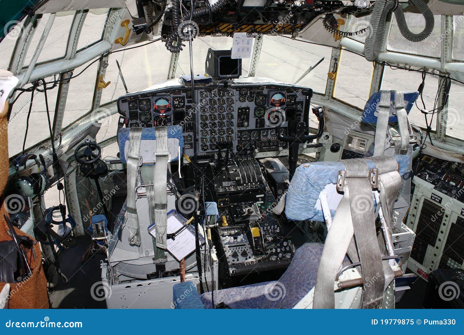 Cockpit stock image. Image of industrial, airplane, plane - 19779875