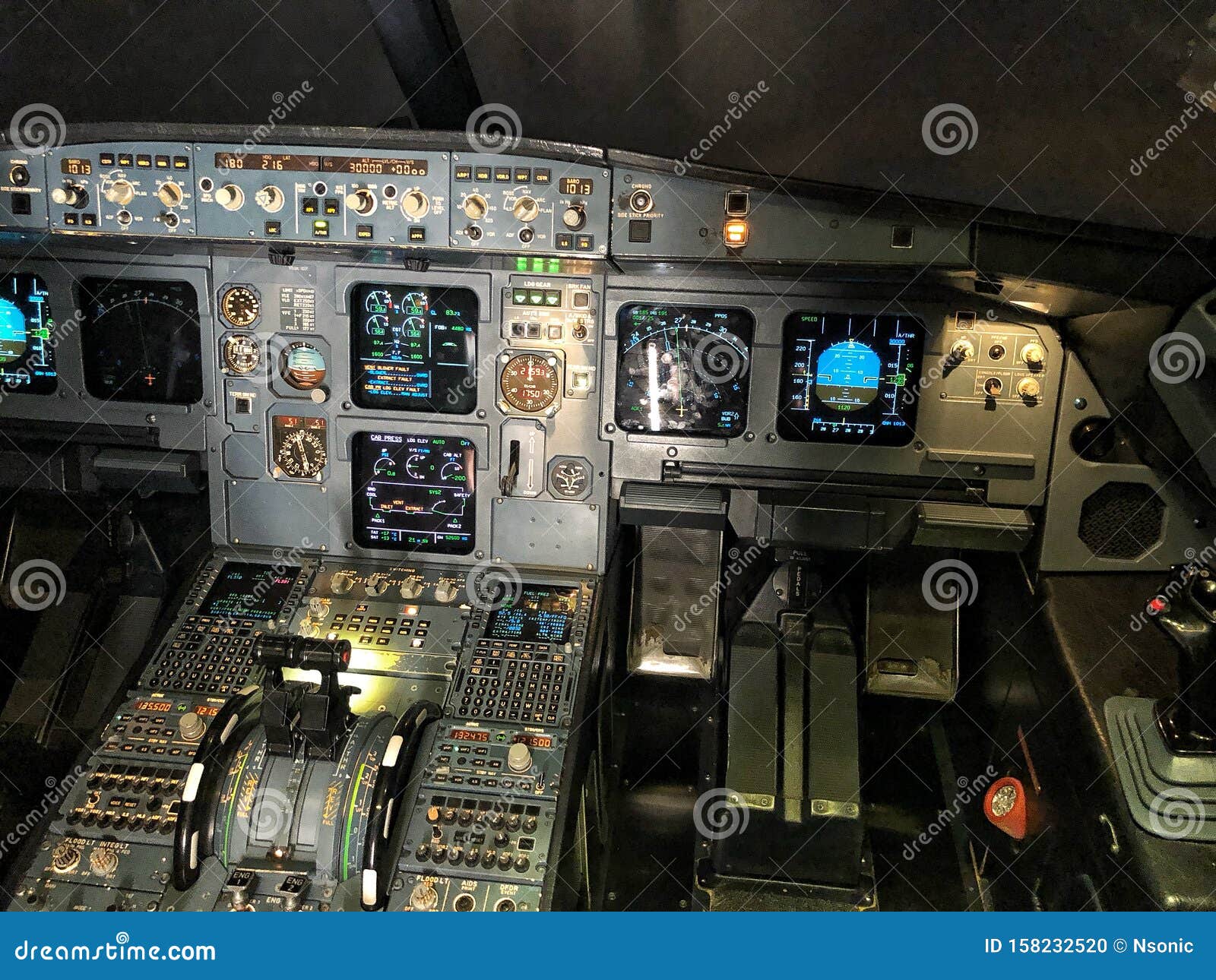 Airbus A320 Cockpit Layout