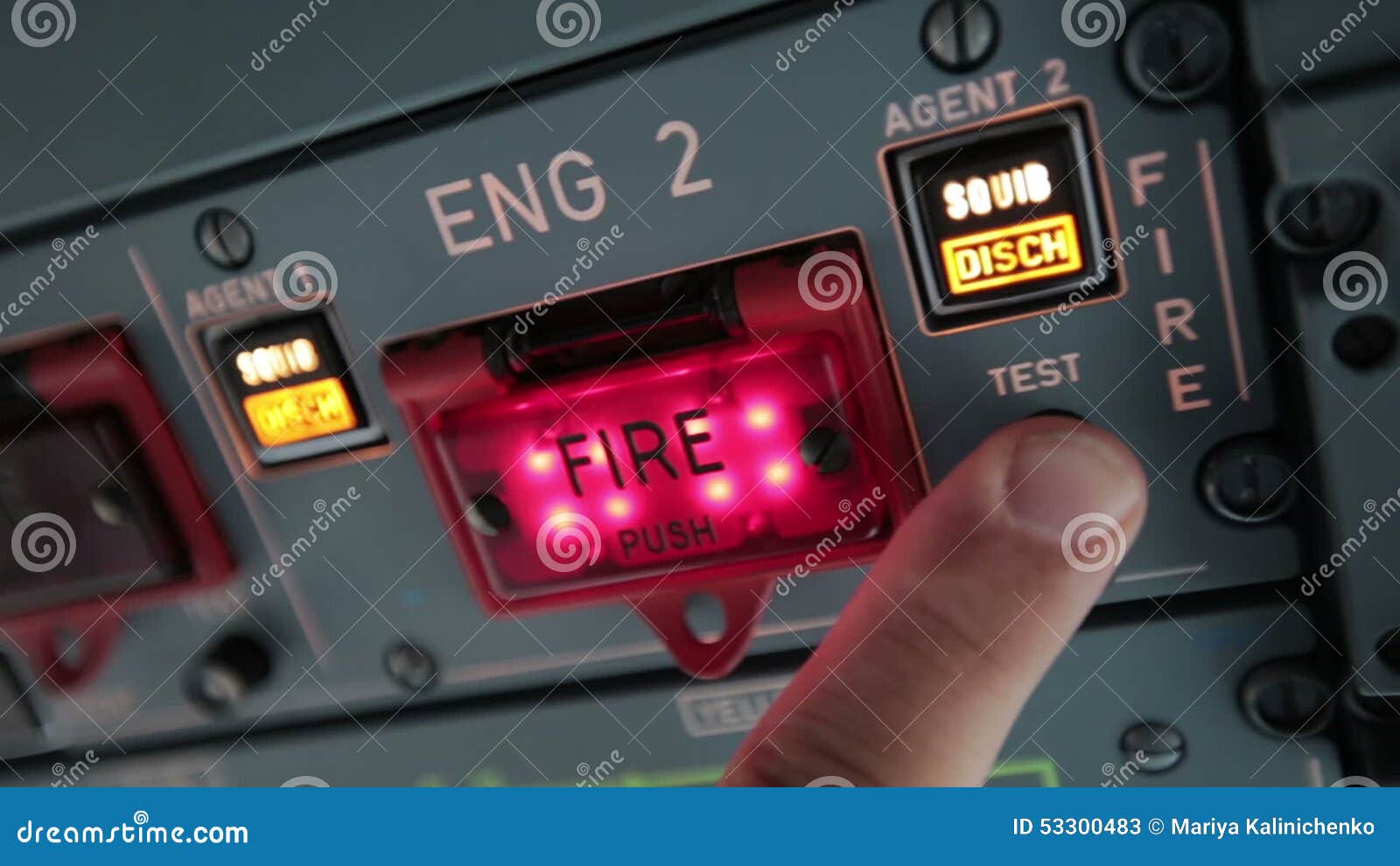 Cockpit Cabin. Pilot Switch Controls Aircraft A320 Stock Video - Video ...