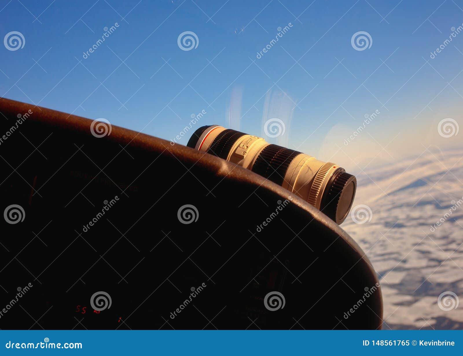 Cockpit and Camera Lens stock image. Image of colorful - 148561765