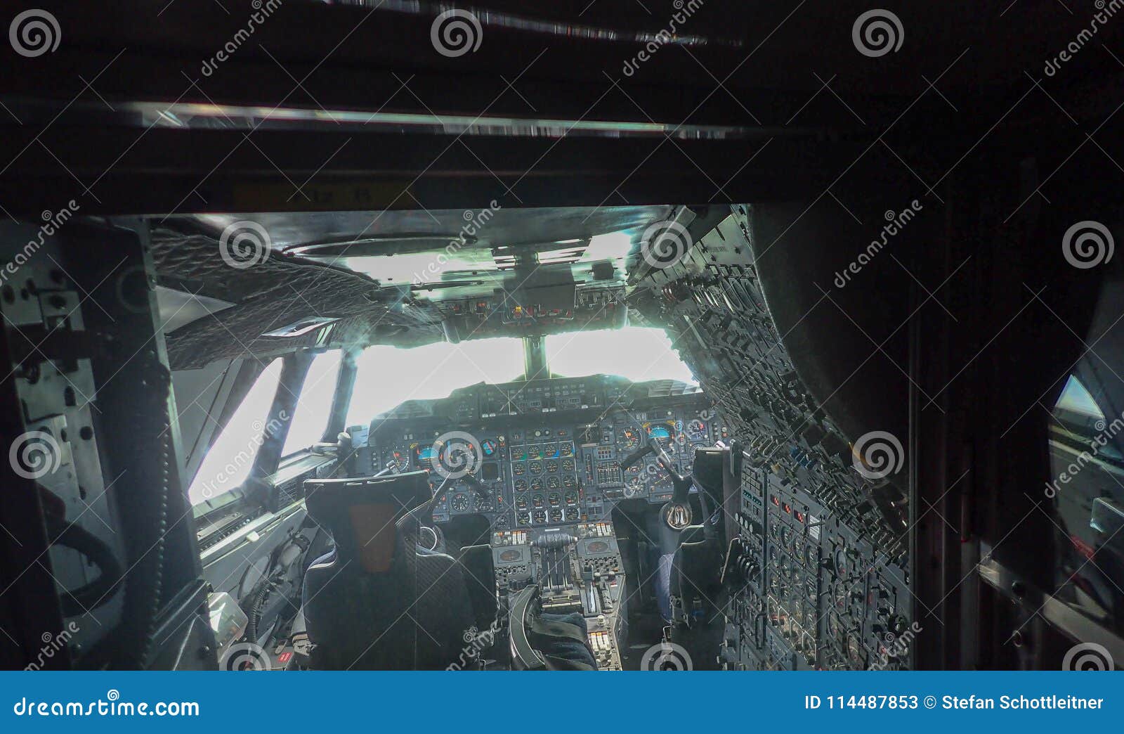 The Cockpit from the Concorde Editorial Stock Photo - Image of airline ...