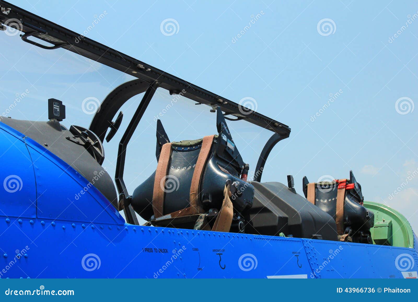 Cockpit Fighter stock photo. Image of aircraft, force - 43966736