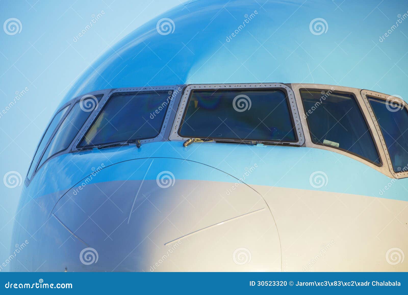 Cockpit stock photo. Image of industry, close, blue, mode - 30523320
