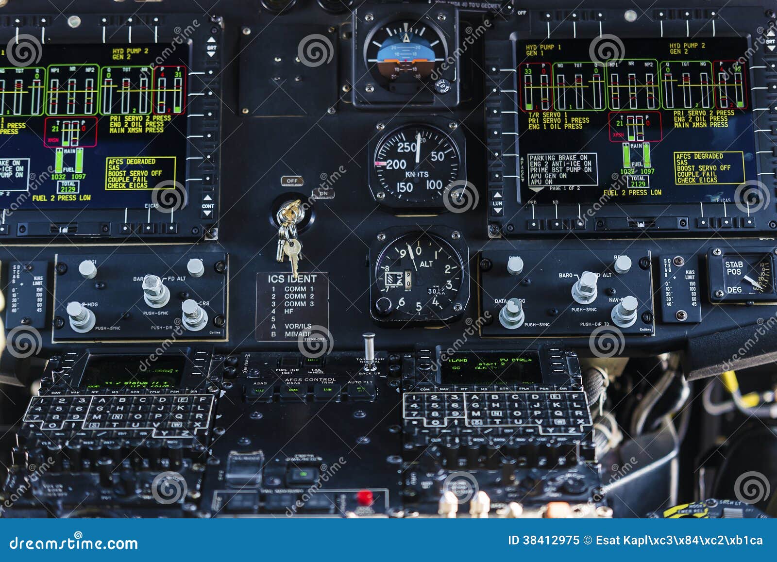 Cockpit Hand Control Stock Photo | CartoonDealer.com #38412978
