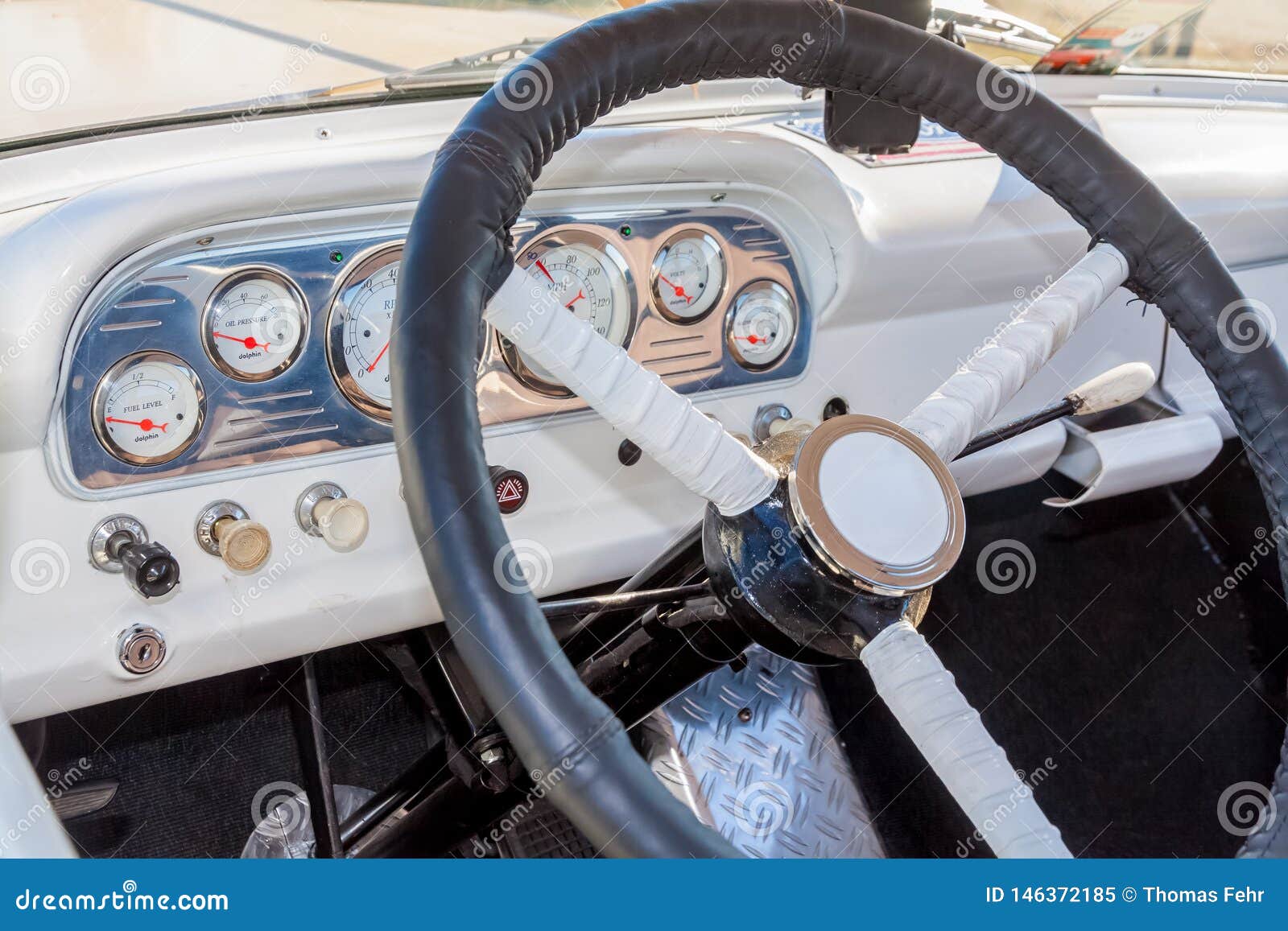Cockpit of an old car stock image. Image of cockpit - 146372185