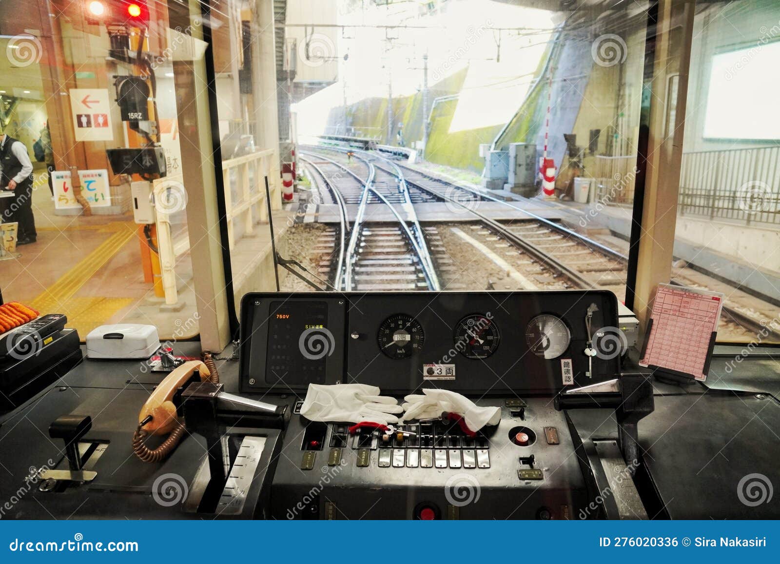 The Cockpit of a Train in Japan. Editorial Photo - Image of japan ...