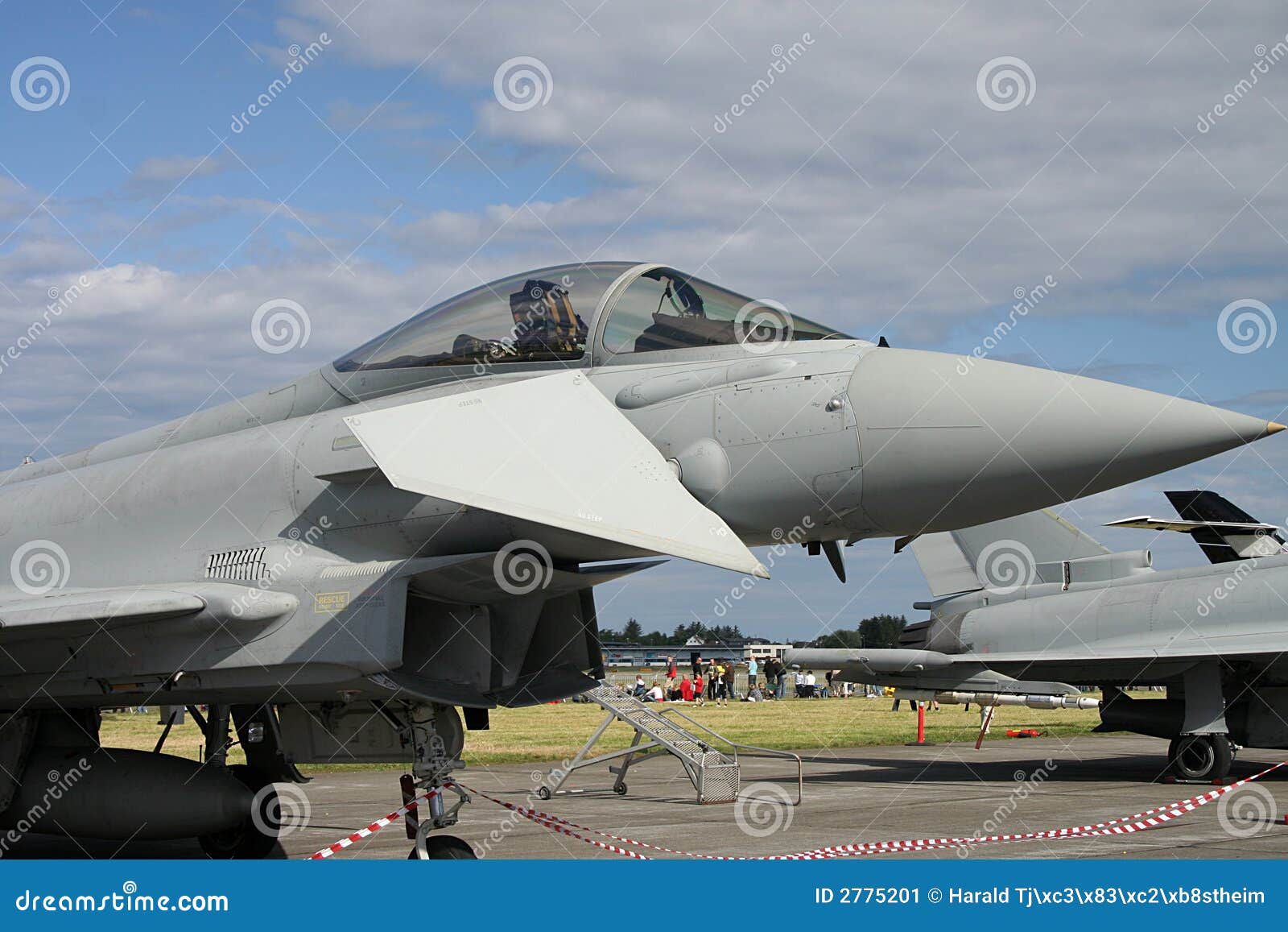Cockpit View of Eurofighter Stock Image - Image of aircraft, flight ...