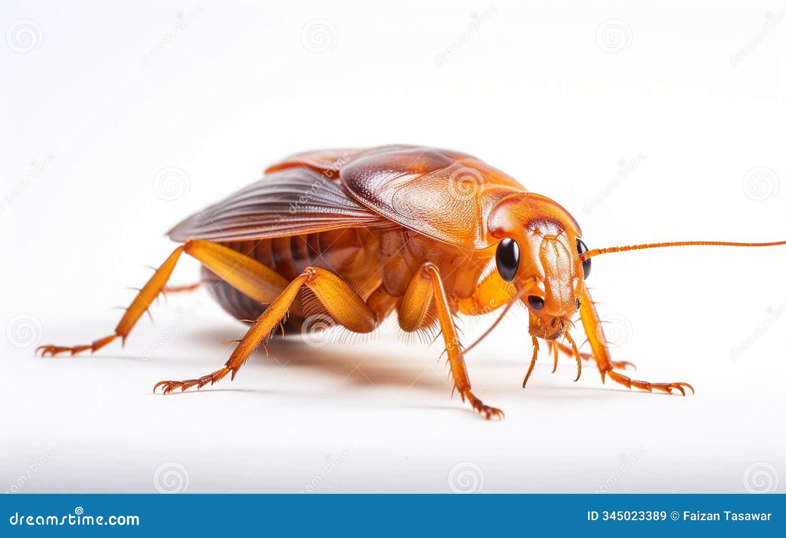 Cockroach with Transparent Background Stock Illustration - Illustration ...