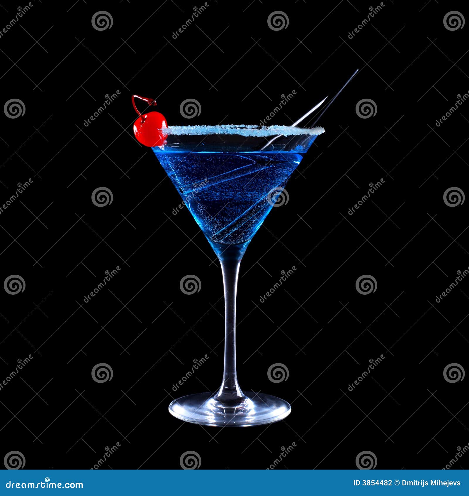Cocktail stock photo. Image of fragile, blue, refreshment - 3854482