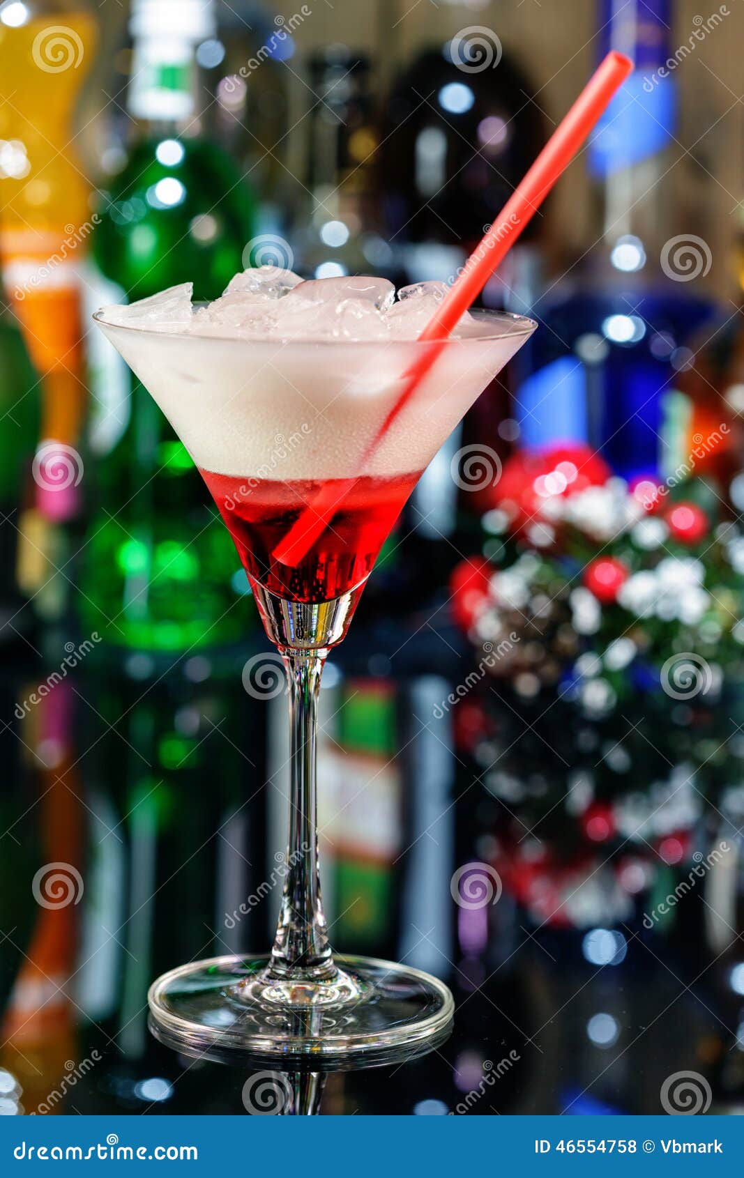 Cocktail Angel s Delight stock photo. Image of holiday - 46554758