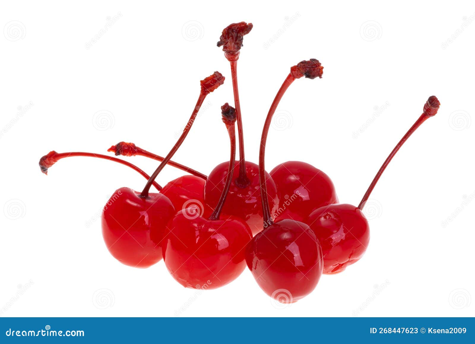 Cocktail cherry isolated stock image. Image of syrup - 268447623