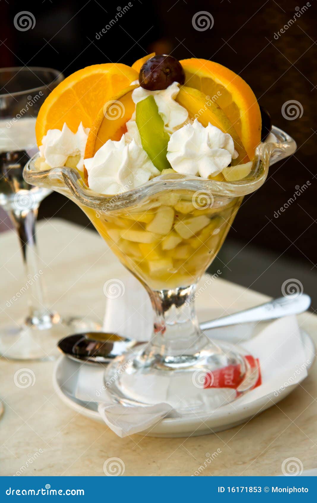 Cocktail,Cup of Fresh Fruits Stock Image - Image of apple, decoration ...