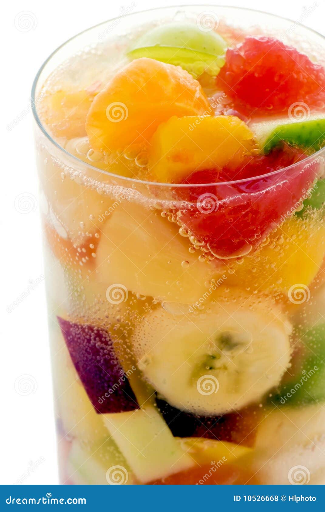 Cocktail de fruta foto de stock. Imagem de espumante - 10526668