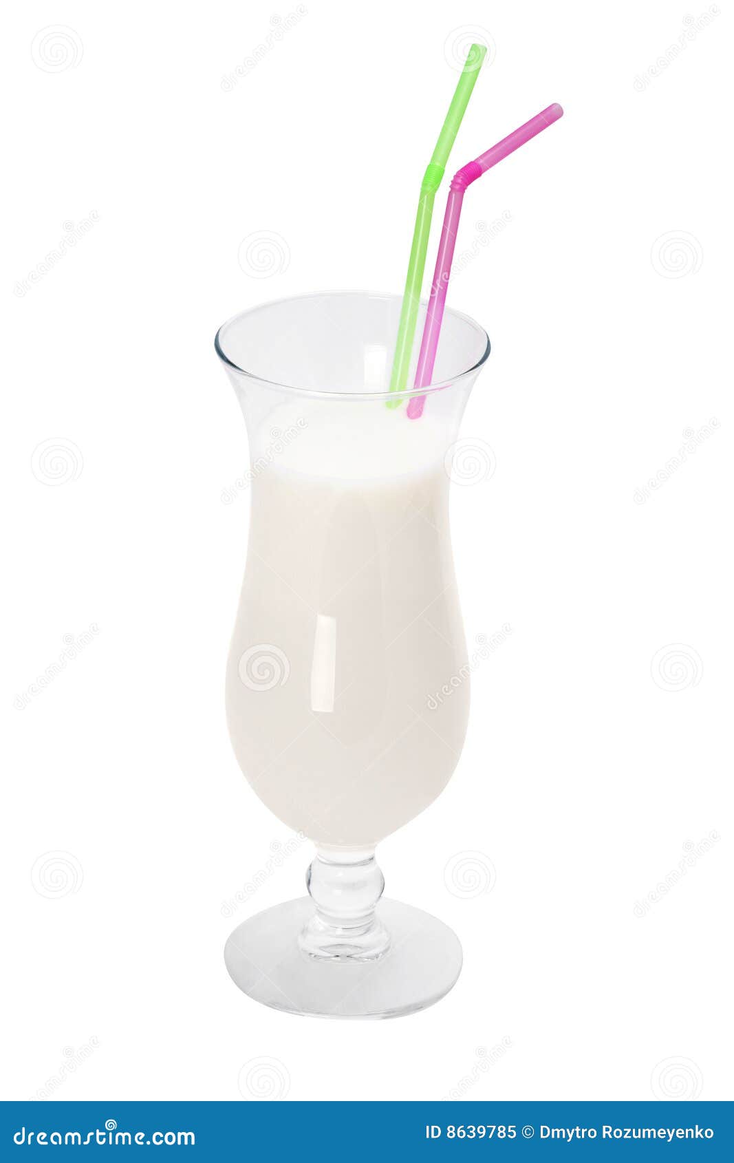 Cocktail de lait image stock. Image du sain, matin, boisson - 8639785