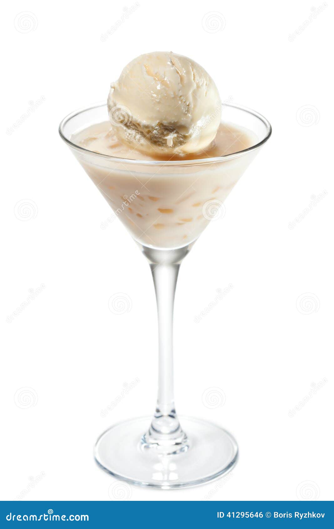 Cocktail del gelato fotografia stock. Immagine di crema - 41295646