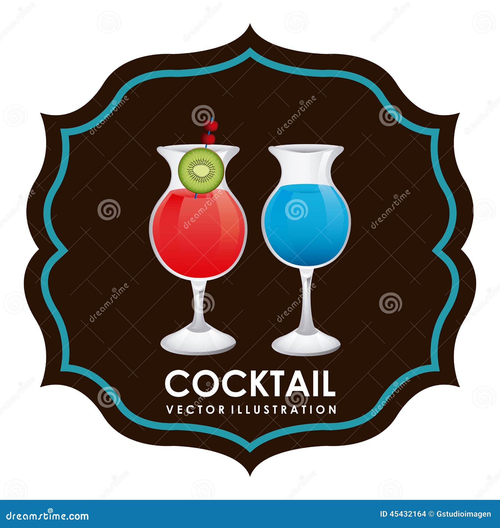 Cocktail Design Stock Vector Illustration Of Beverage 45432164