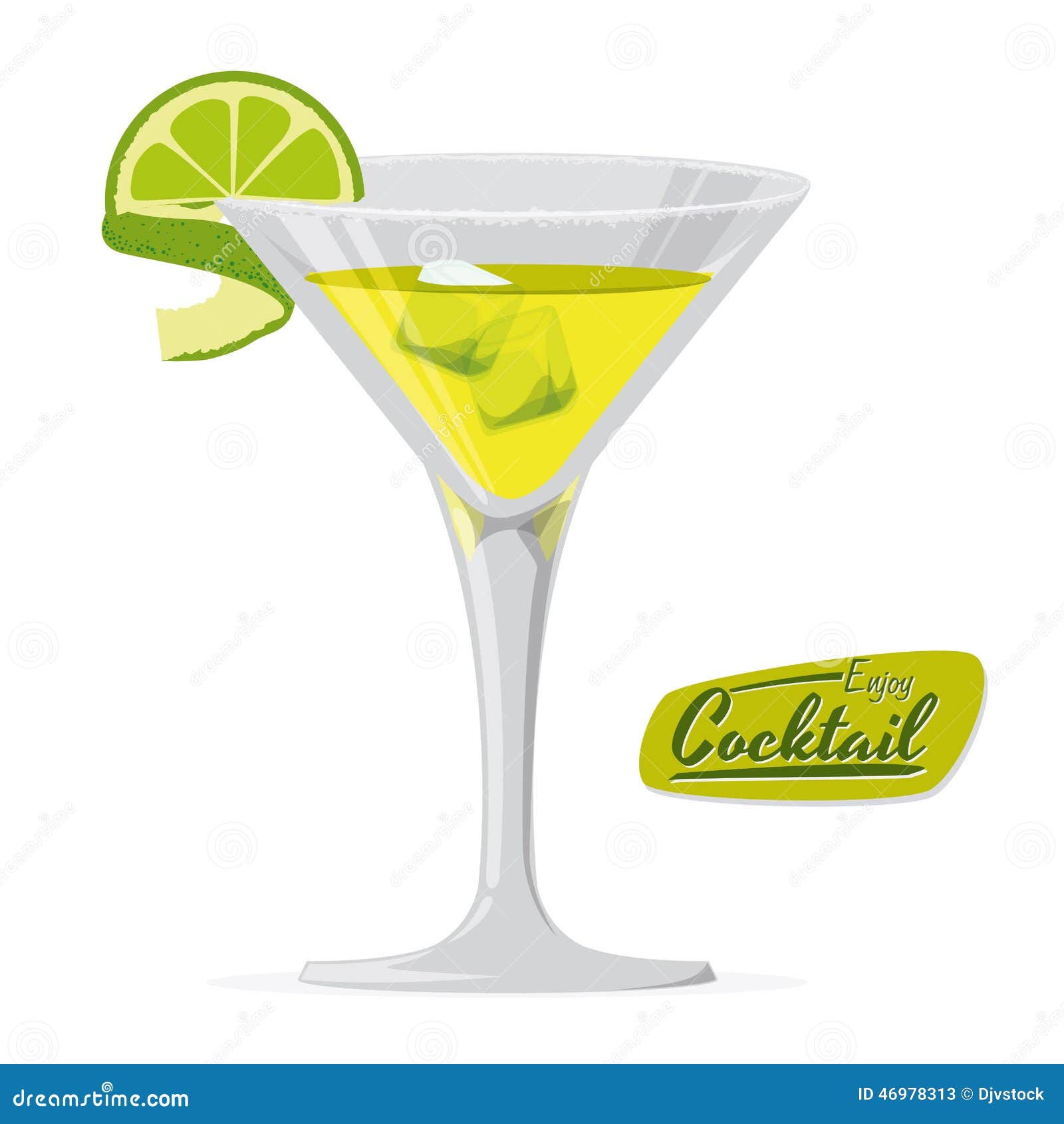 Cocktail design stock vector. Illustration of beverage - 46978313