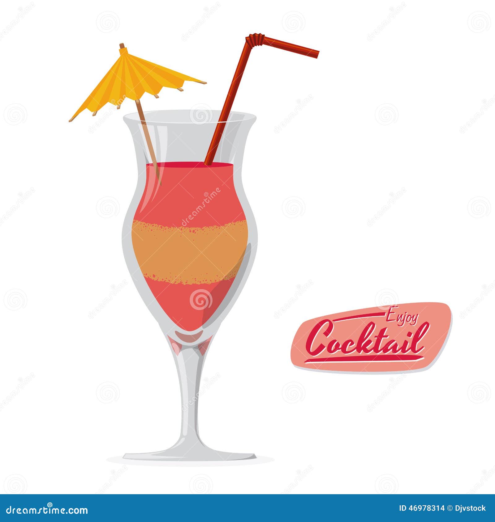 Cocktail design stock vector. Illustration of menu, icon - 46978314