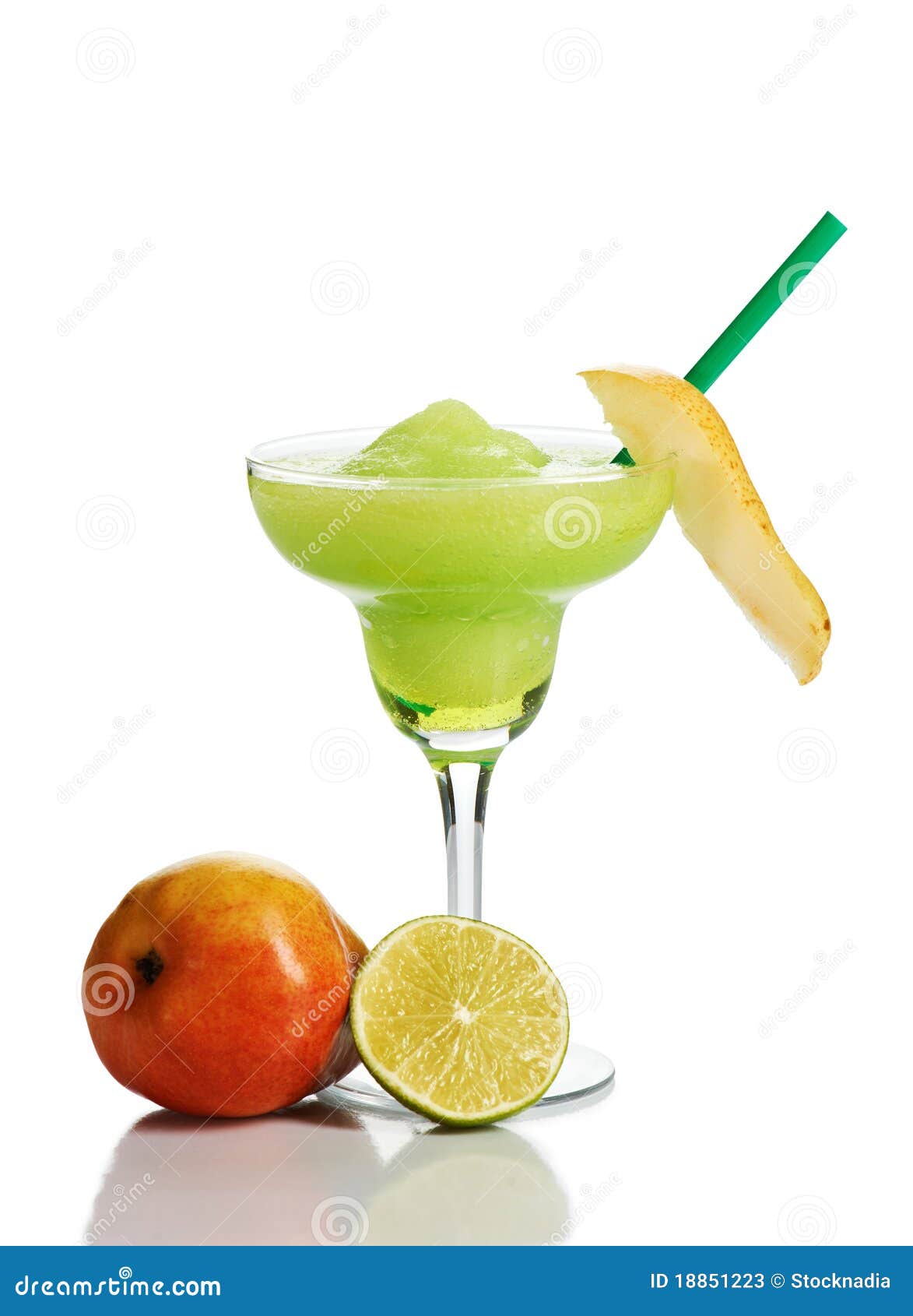 Cocktail di frutta immagine stock. Immagine di calce - 18851223
