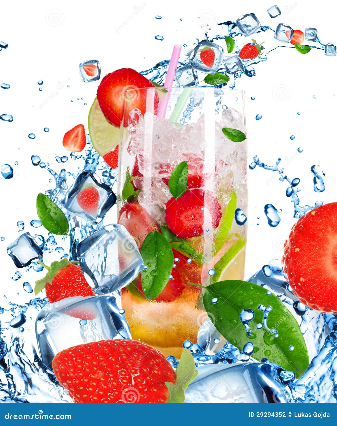 Cocktail di frutta fotografia stock. Immagine di freschezza - 29294352