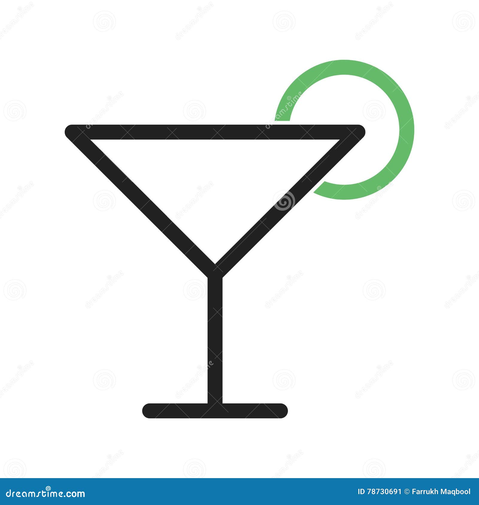 Cocktail Drink stock vector. Illustration of drinking - 78730691