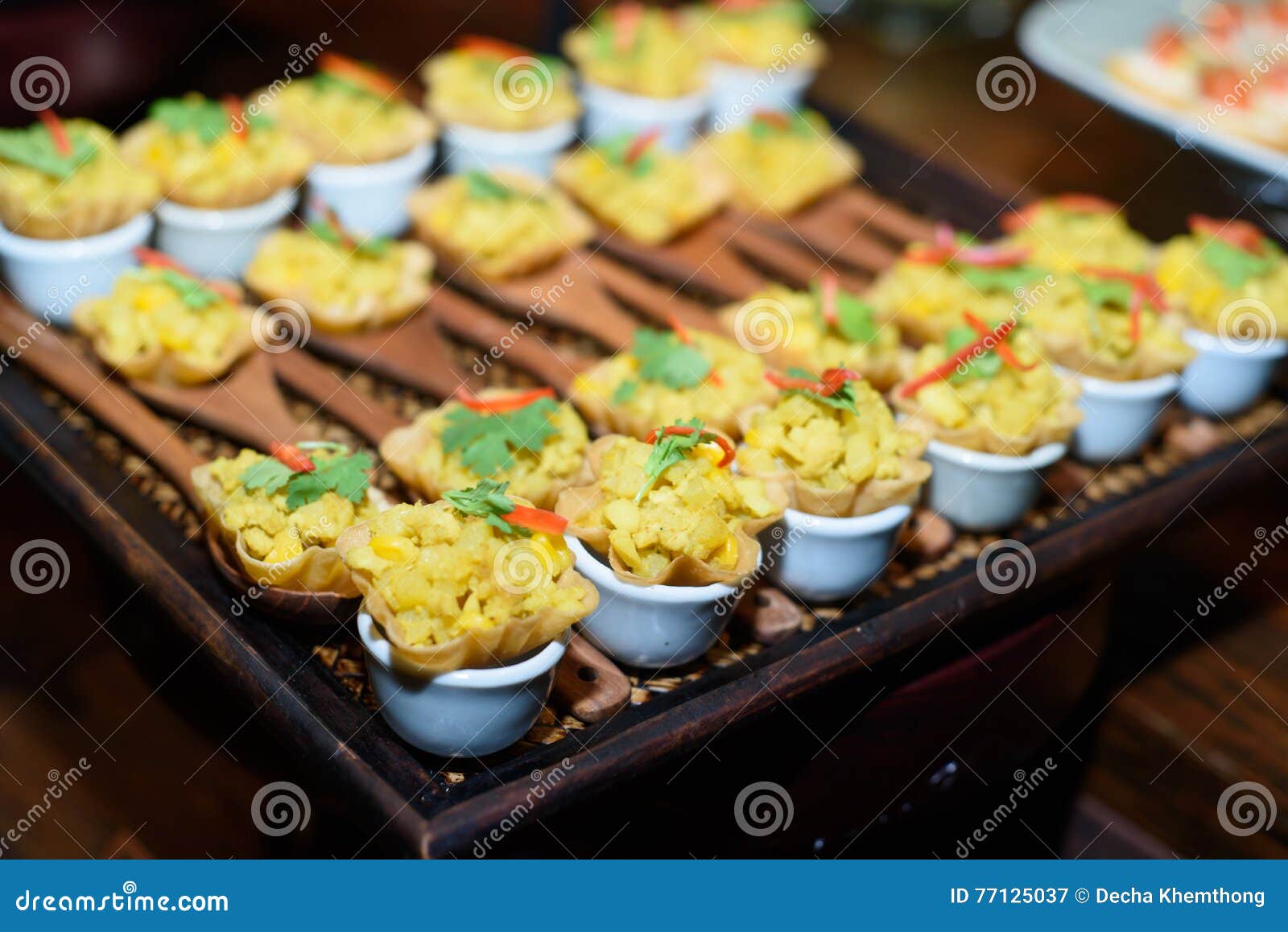 Cocktail food stock image. Image of buffet, elegant, elegance - 77125037