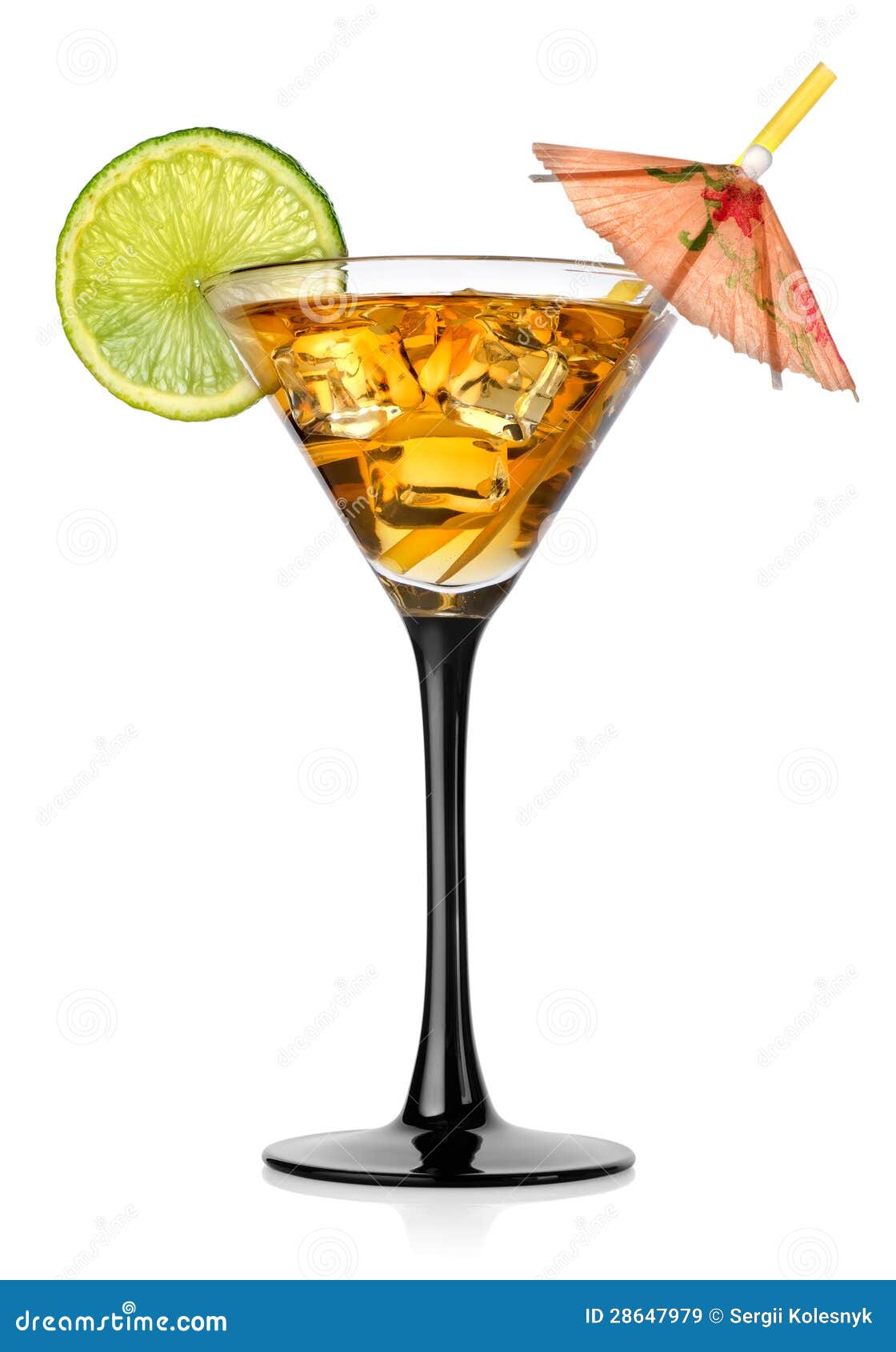 Cocktail in a glass stock image. Image of freshness, martini - 28647979
