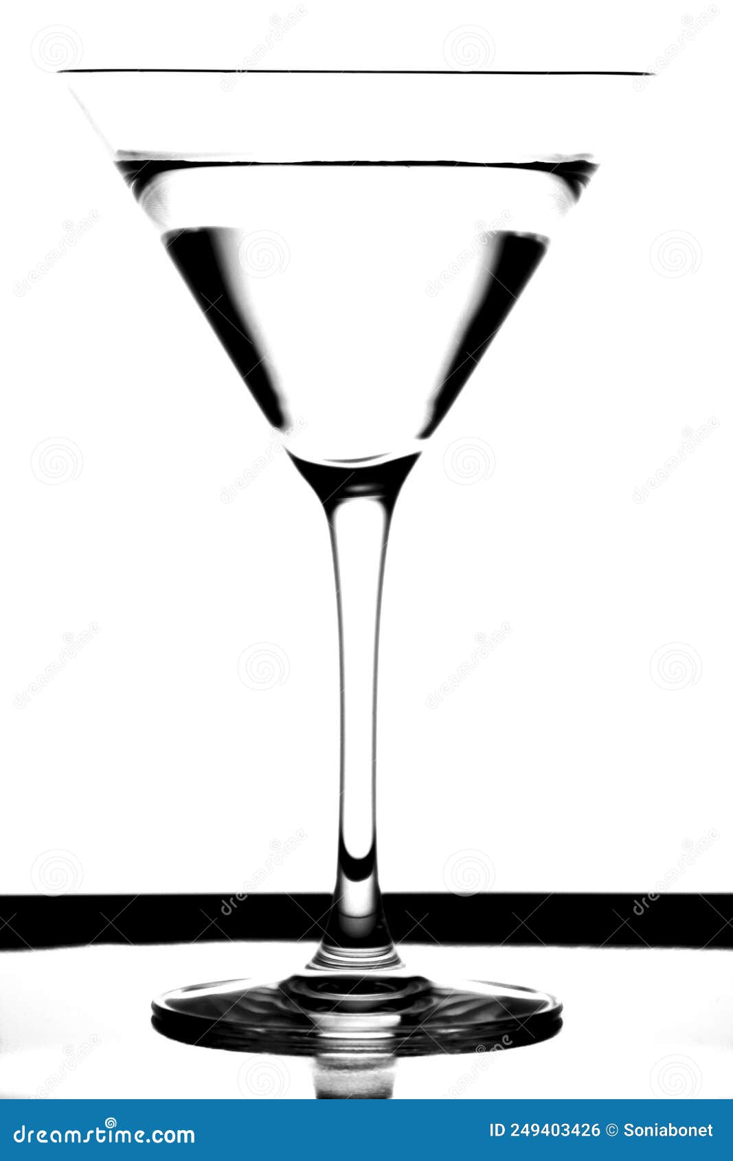 Cocktail Glass on White Background Stock Photo - Image of alcohol ...