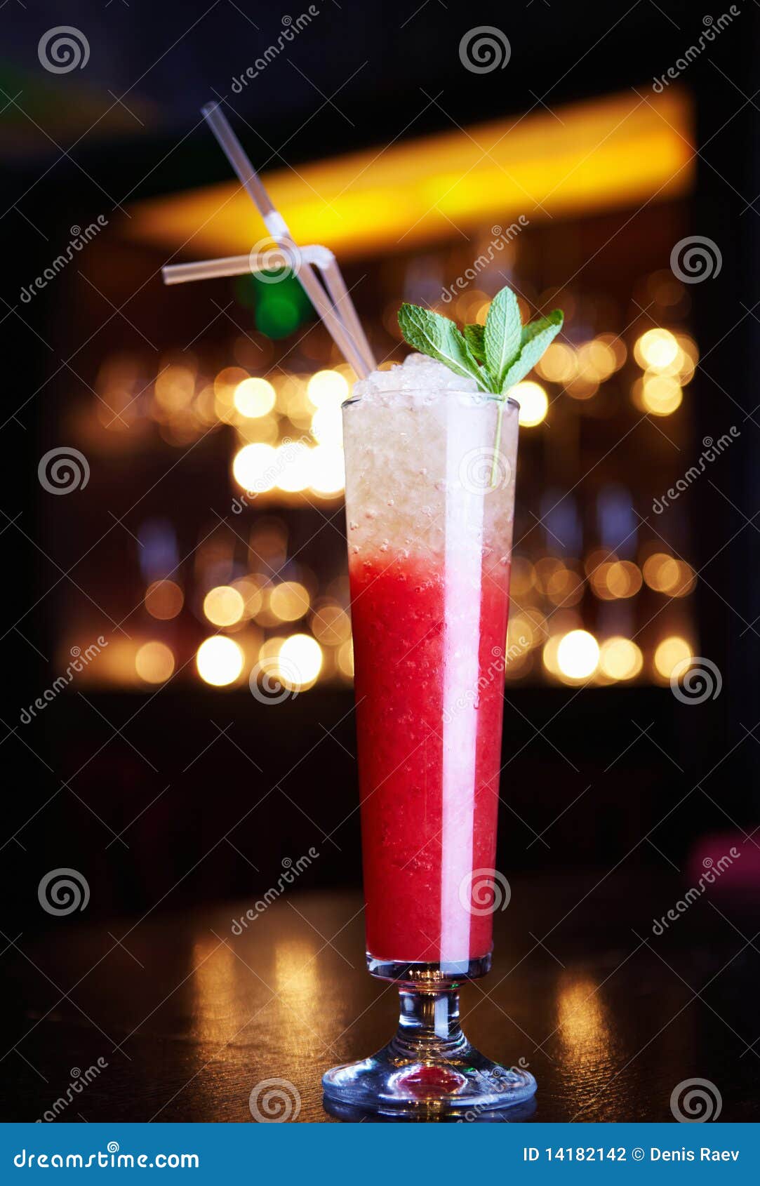 Cocktail with ice stock photo. Image of close, cold, food - 14182142