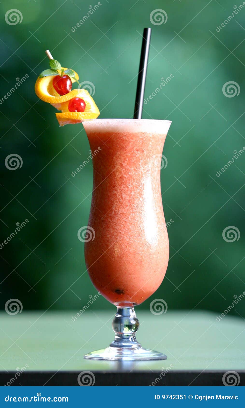 Cocktail lava flow stock image. Image of sour, drinks - 9742351