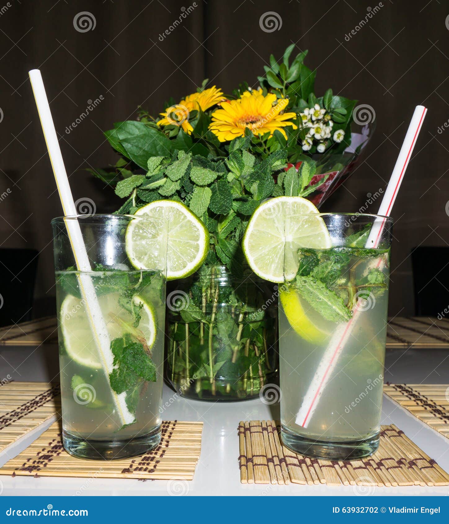 Cocktail Mahito Drink Objects Image Stock Photo - Image of soda, club ...