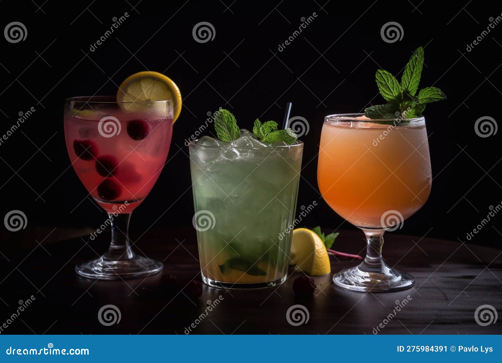 A Cocktail of Many Different Drinks. AI Generated Stock Illustration ...