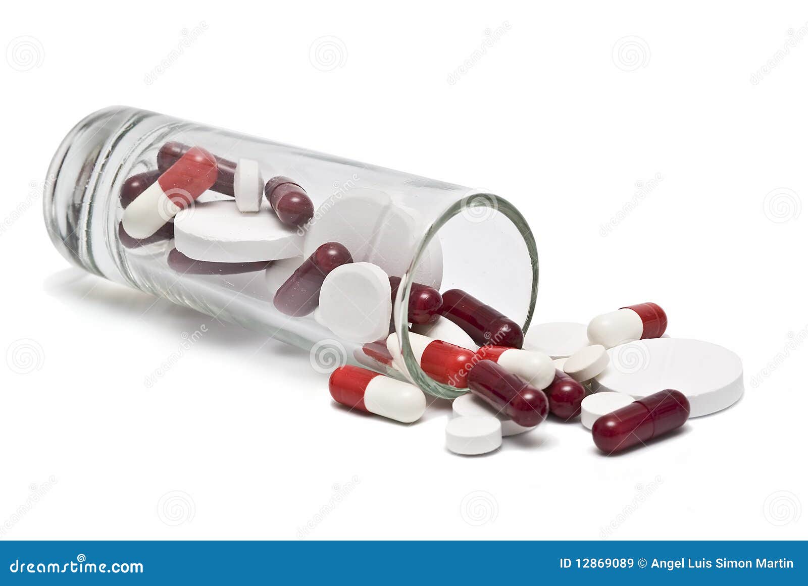 A cocktail of medicines. stock image. Image of medicinal - 12869089