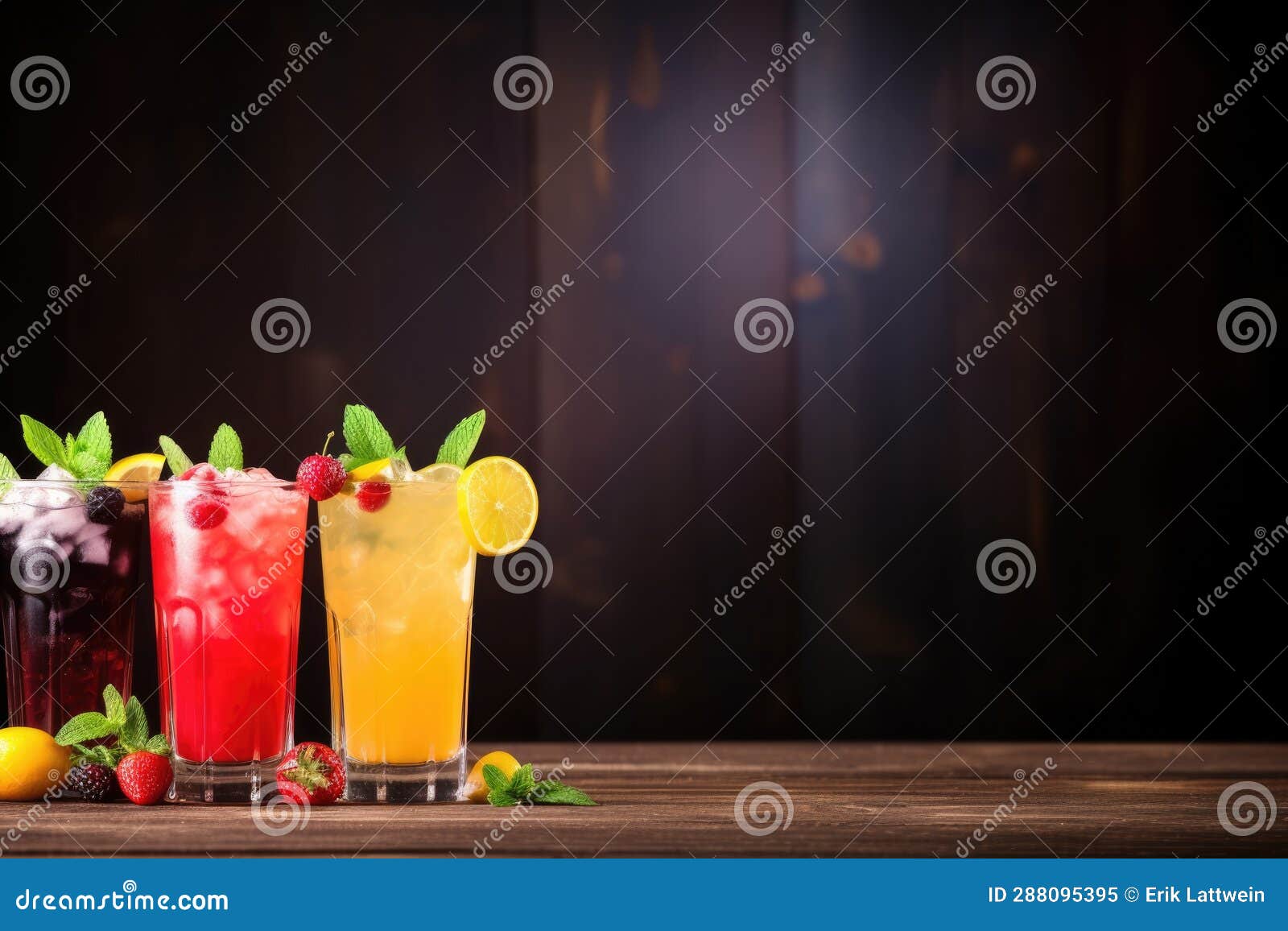 Cocktail Menu Background Large Copy Space - Stock Picture Backdrop ...