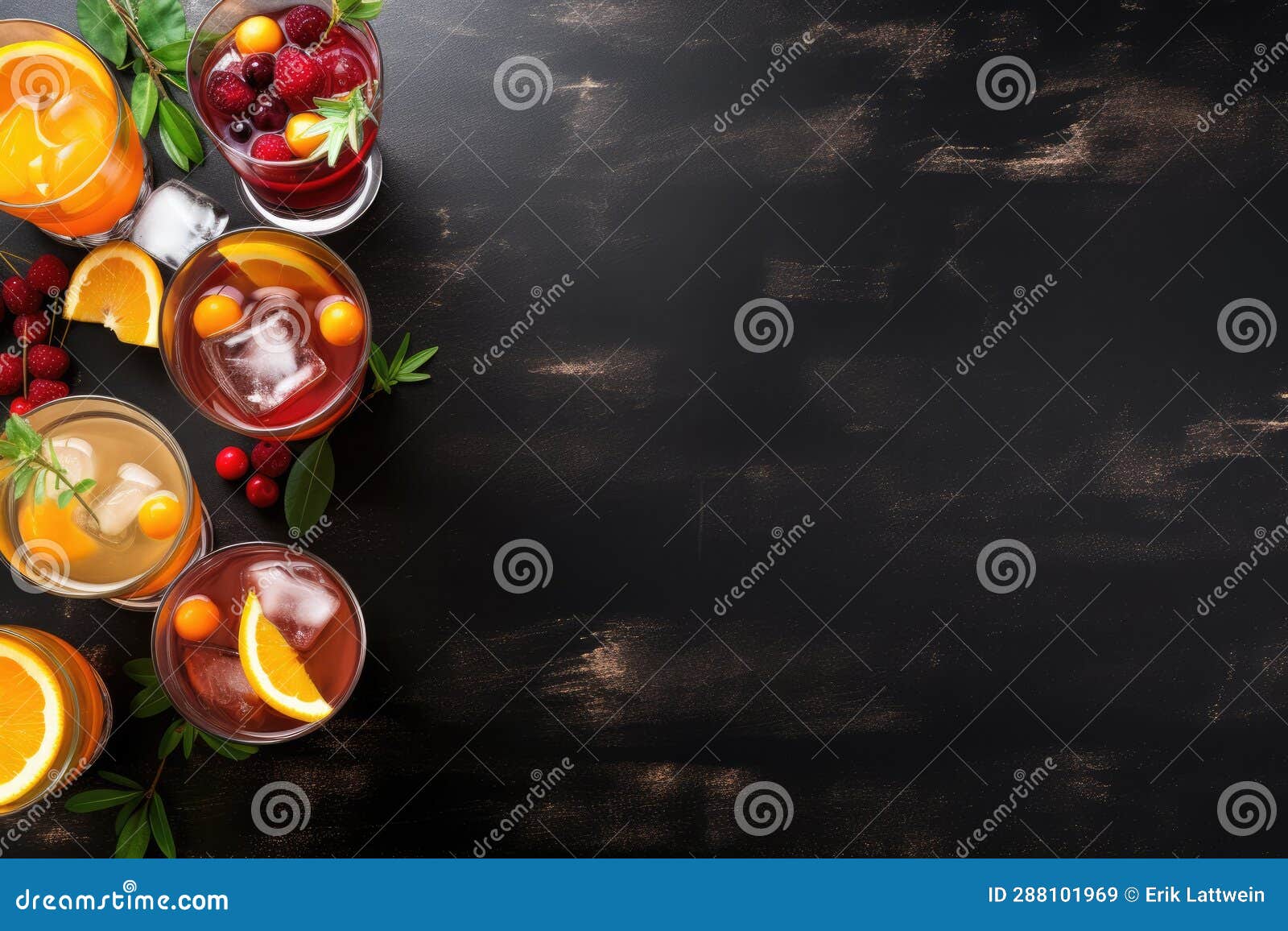 Cocktail Menu Background Large Copy Space - Stock Picture Backdrop ...