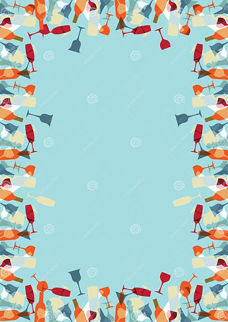 Cocktail Menu Design Background Stock Vector - Illustration of identity ...