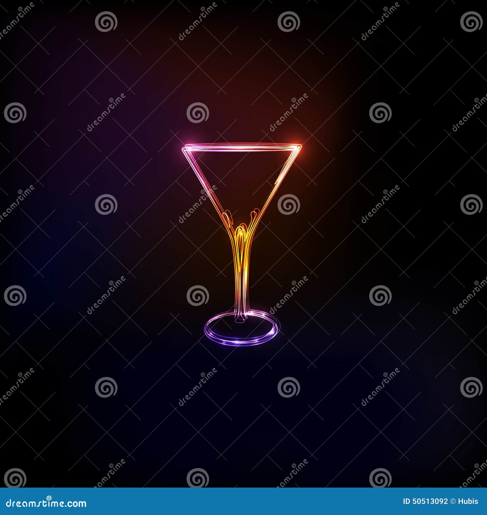 Cocktail Party Glass Design Logo Stock Vector - Illustration of icons ...
