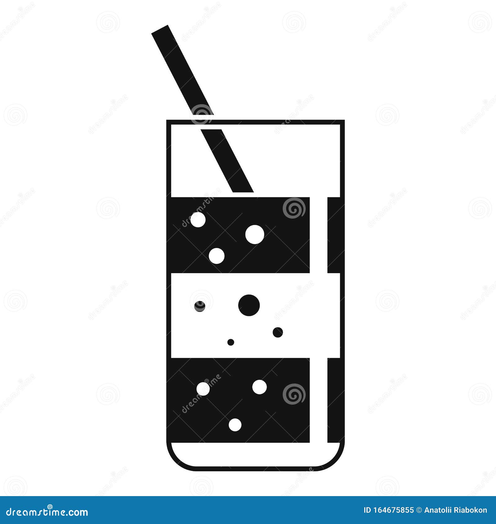 Cocktail Party Glass Icon, Simple Style Stock Vector - Illustration of ...