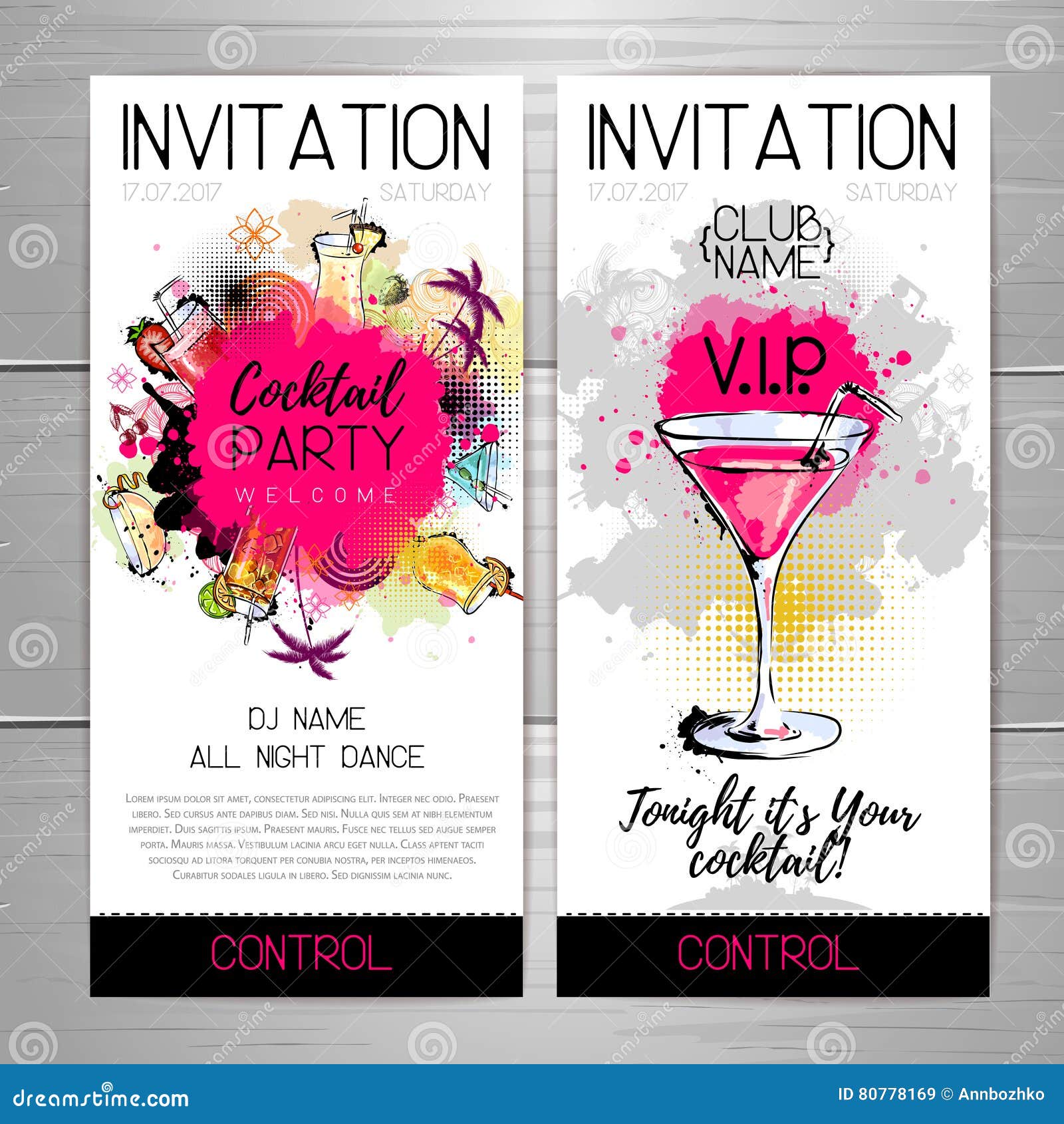 Cocktail party poster. stock vector. Illustration of beetween - 80778169