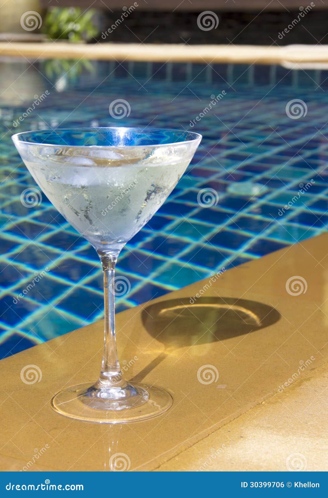 Cocktail by pool stock photo. Image of relaxation, tropical - 30399706
