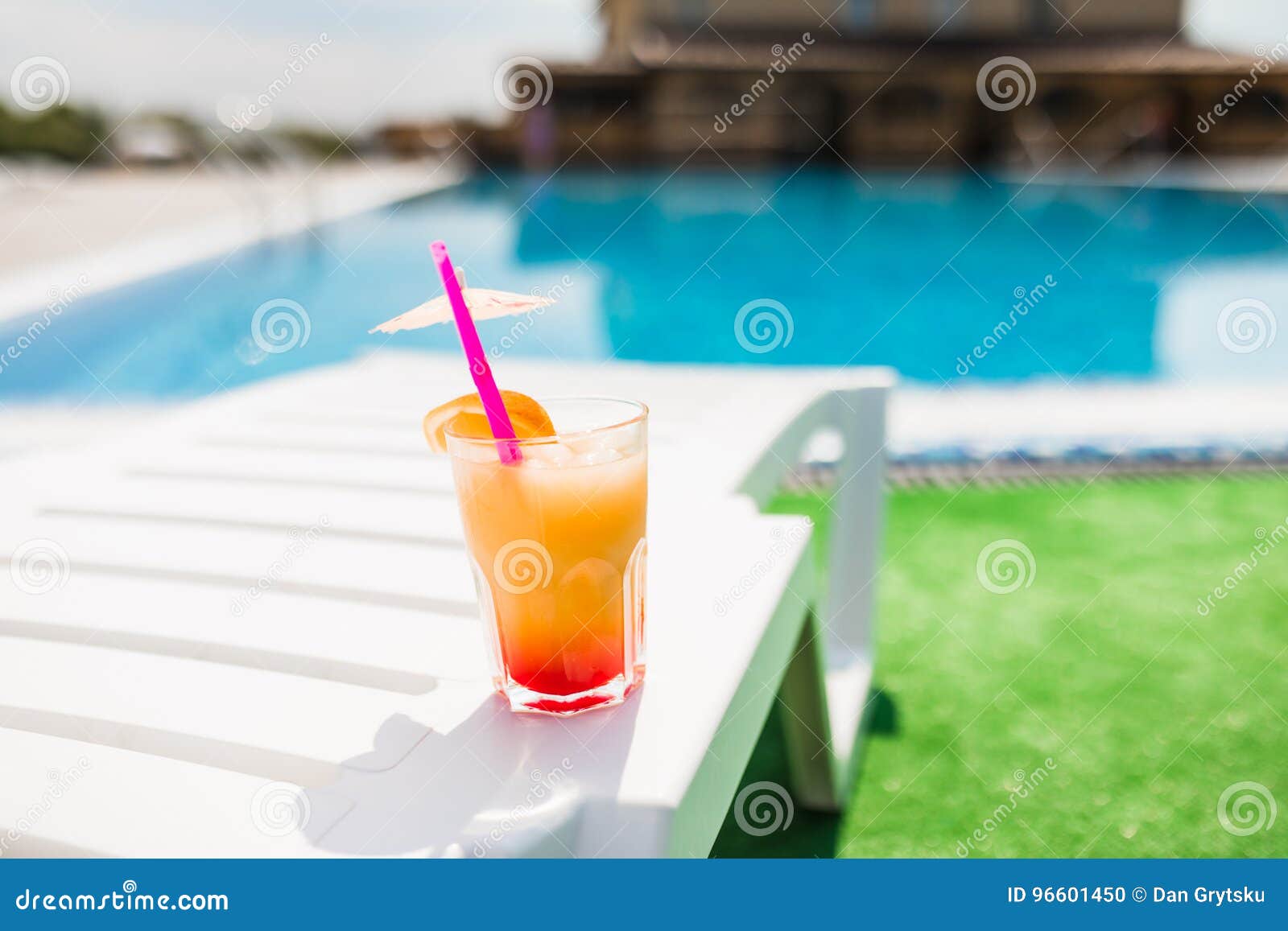 Cocktail on the Pool Party. Summer Concept Stock Photo - Image of lime ...