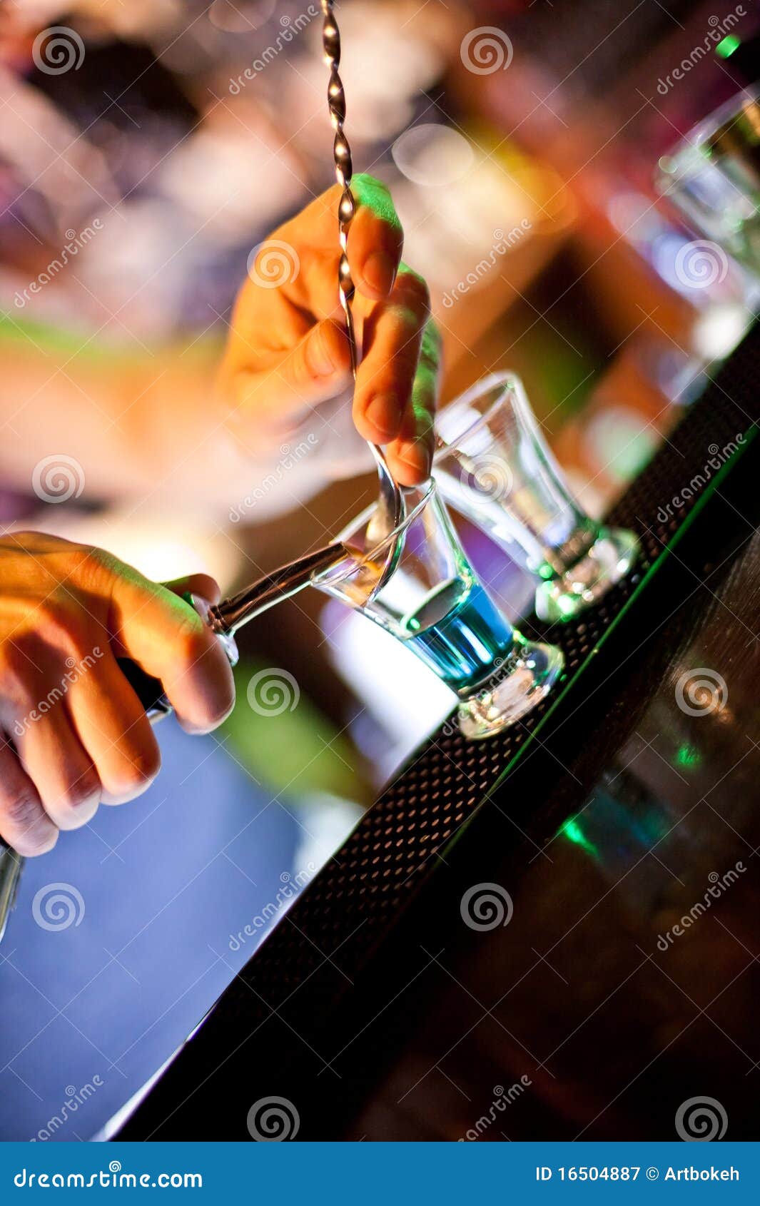 Cocktail preparation stock image. Image of drink, relaxation - 16504887